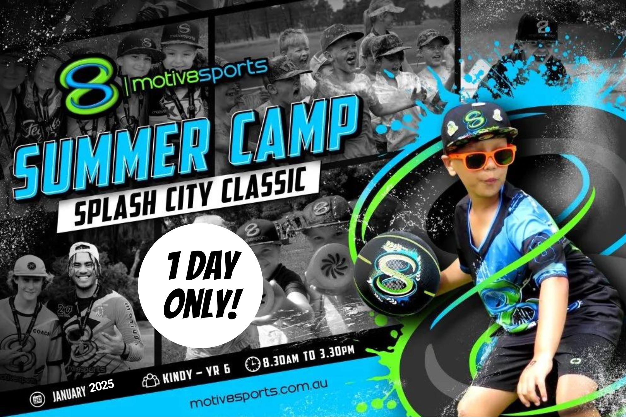1 Day SUMMER SPLASH CAMP - 31st January, Bales Park Willoughby ...